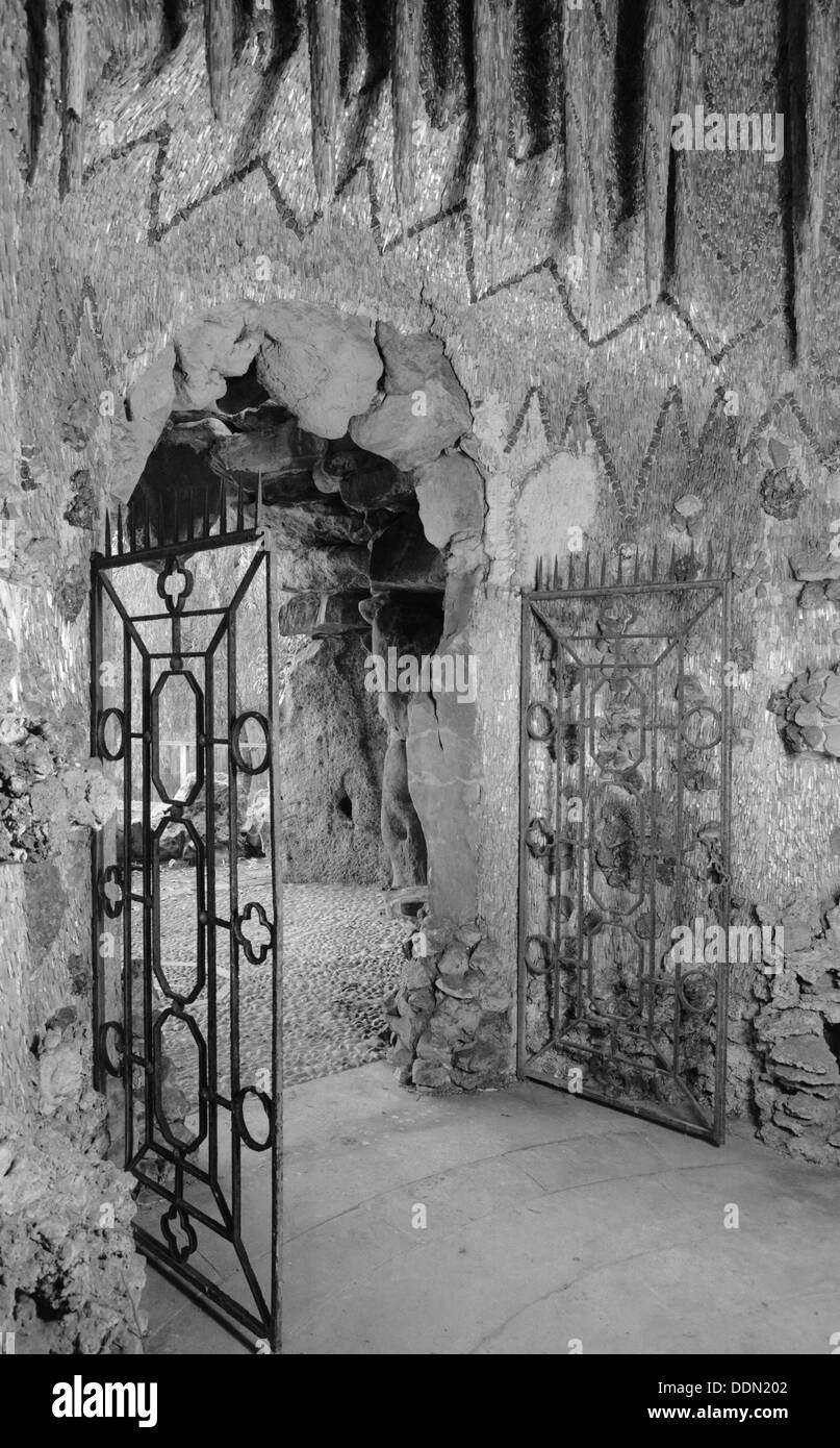 Grotto at Ascot Place, Winkfield, Berkshire, 1945. Artist: Eric de Maré ...