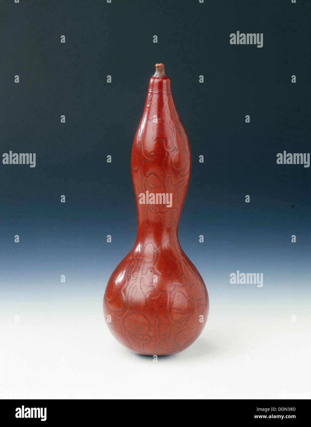 Patterned gourd, China, mid-late 17th century. Artist: Unknown Stock ...