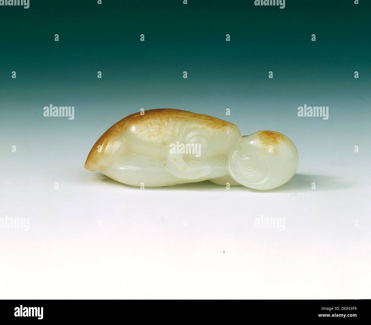 Jade goldfish and shells, Qing dynasty, China, probably early 18th ...