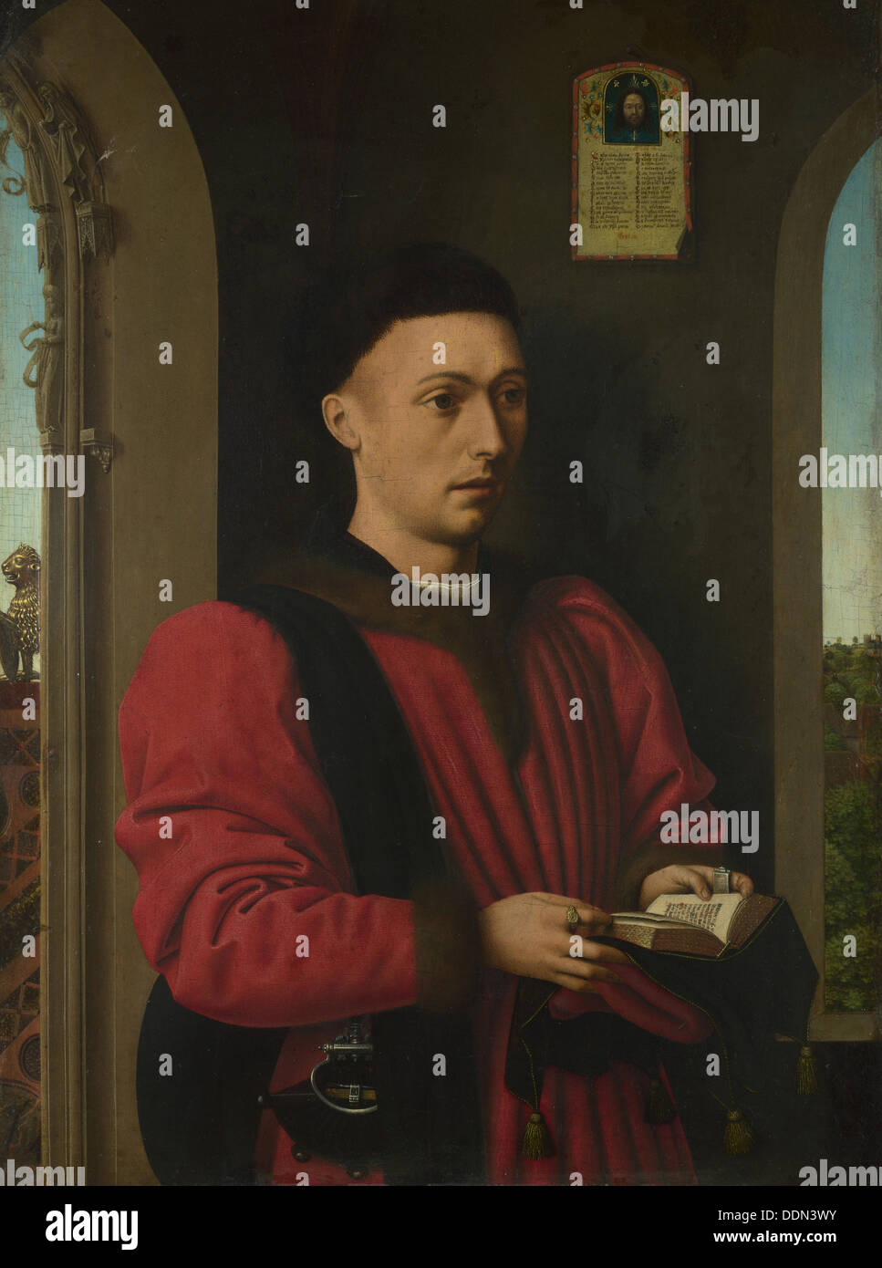 Portrait of a Young Man, 1450-1460. Artist: Christus, Petrus (1410/20 ...