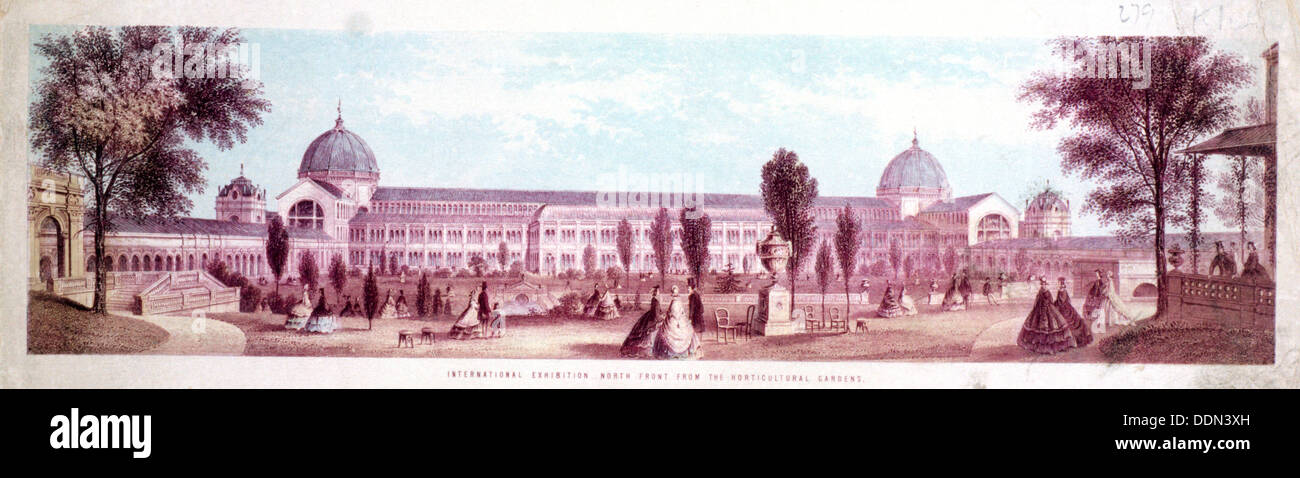 Cromwell Road, Kensington, London, 1862. Artist: Anon Stock Photo - Alamy