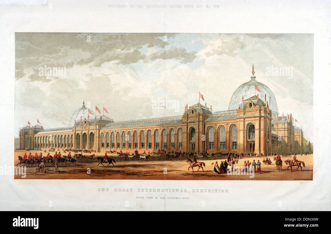 Cromwell Road, Kensington, London, 1862. Artist: Anon Stock Photo - Alamy