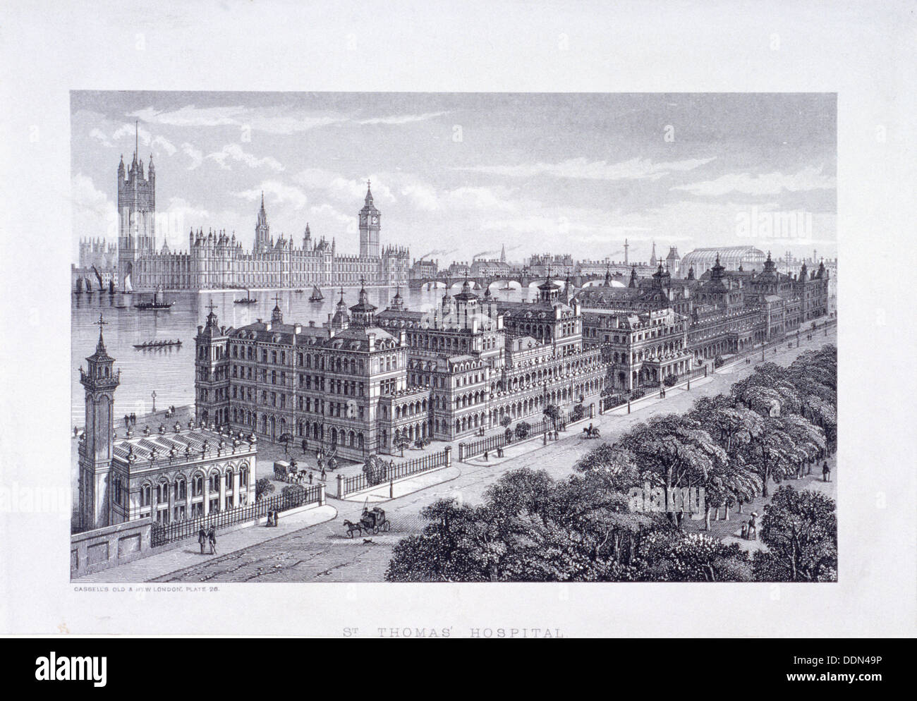 Blackfriars Bridge, London, 1869. Artist: Stereoscopic Company Stock ...