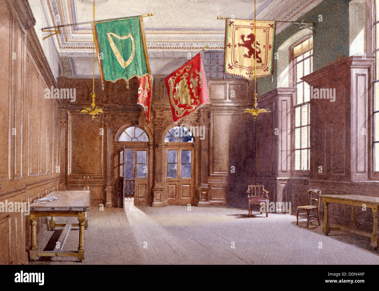 Bakers' Hall, Harp Lane, London, 1890. Artist: John Crowther Stock ...