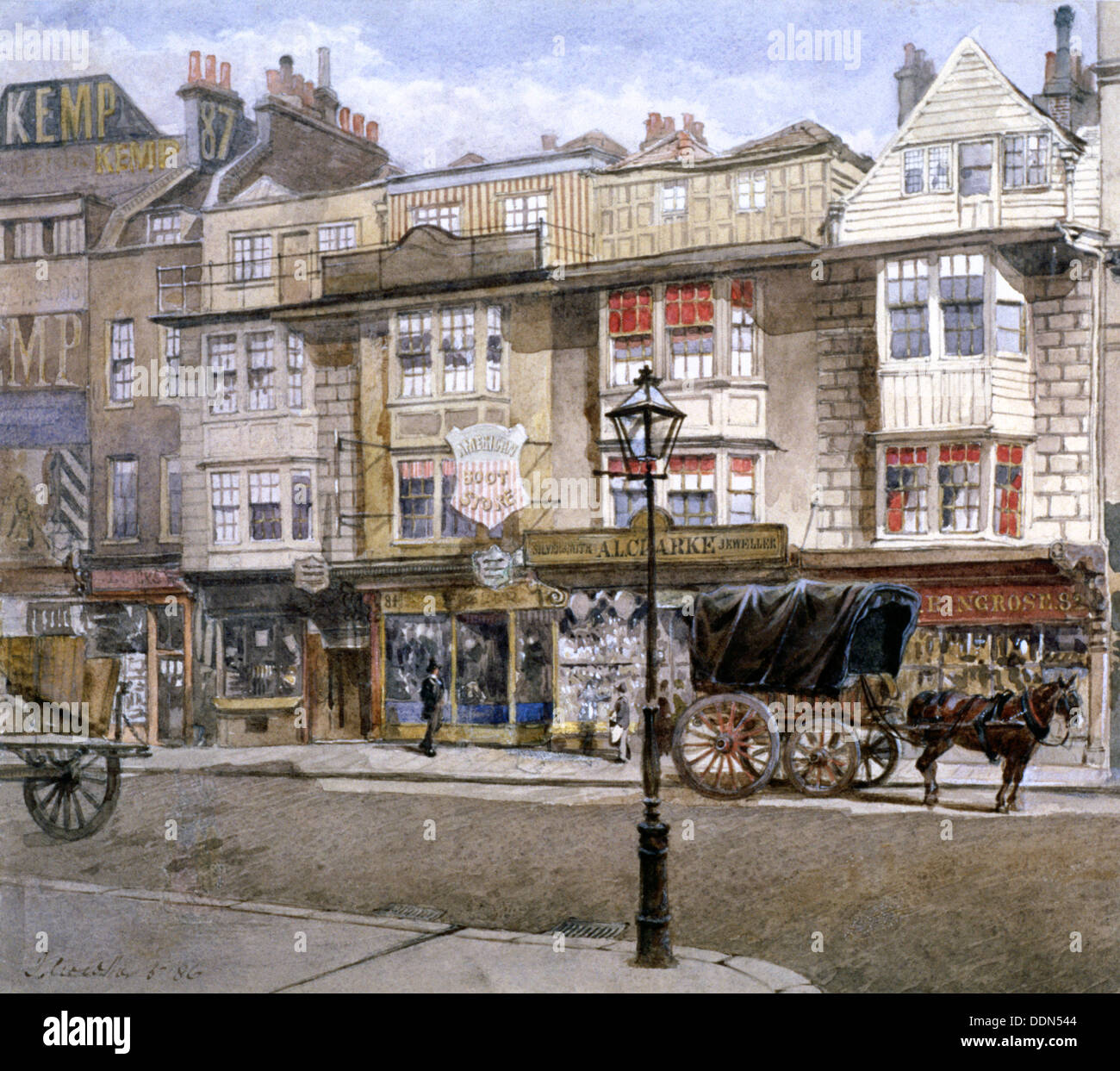 Bishopsgate street hi-res stock photography and images - Alamy