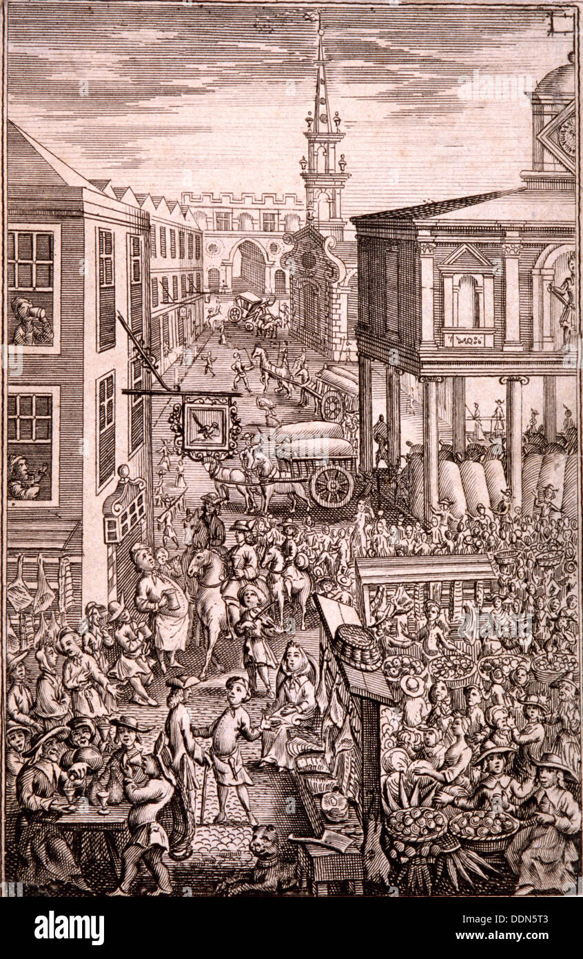 Borough high street engraving hi-res stock photography and images - Alamy