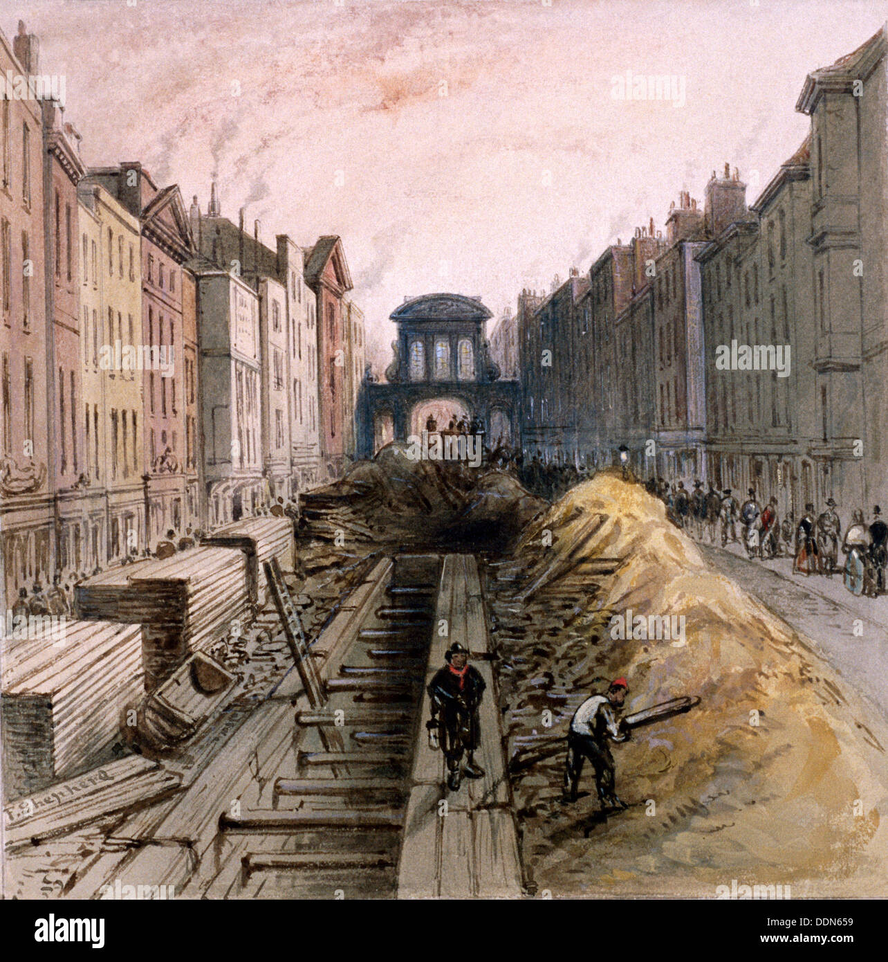 Sewer london hi-res stock photography and images - Alamy