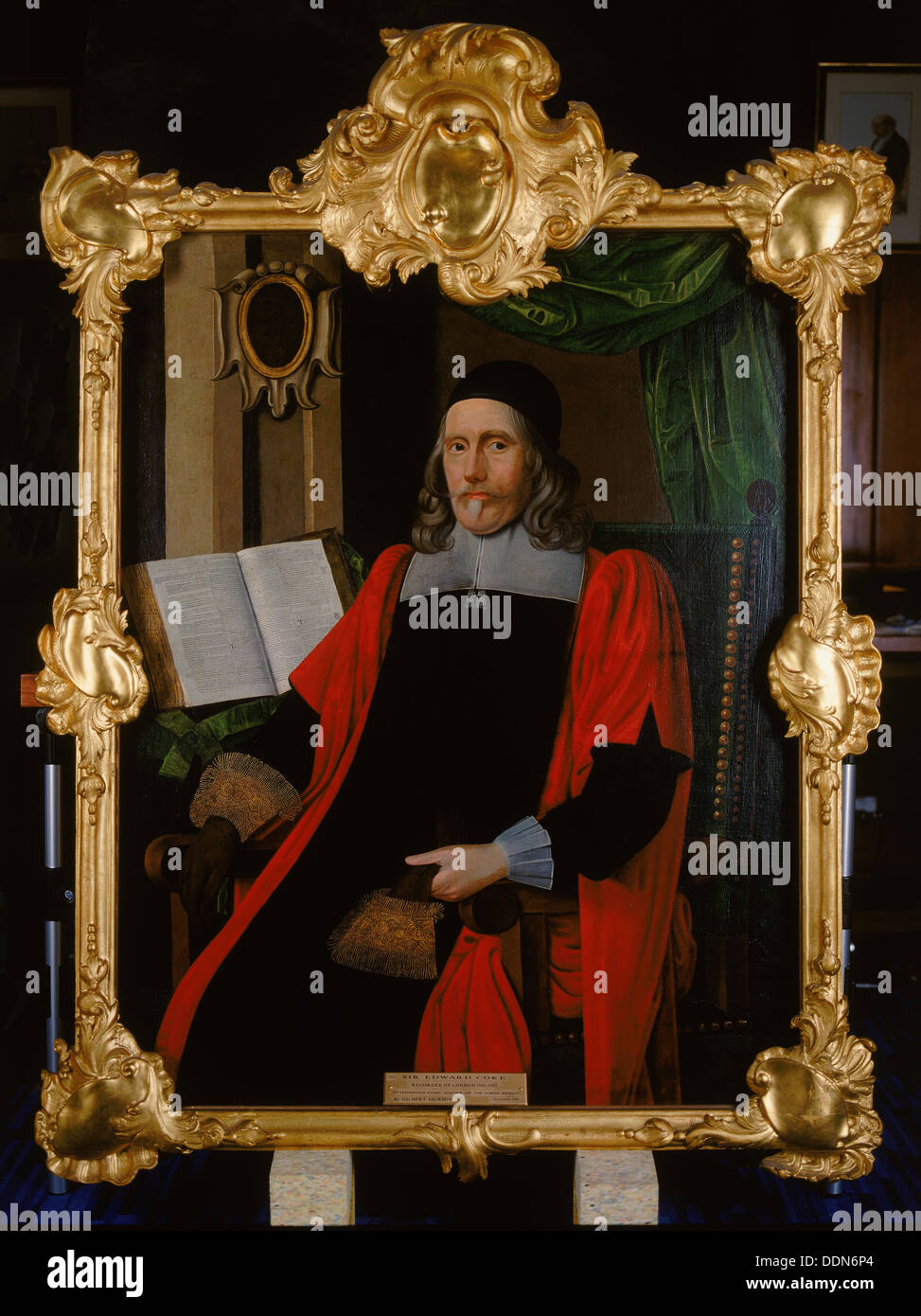 'Sir Edward Coke, Recorder of London', 1615. Artist: Gilbert Jackson ...