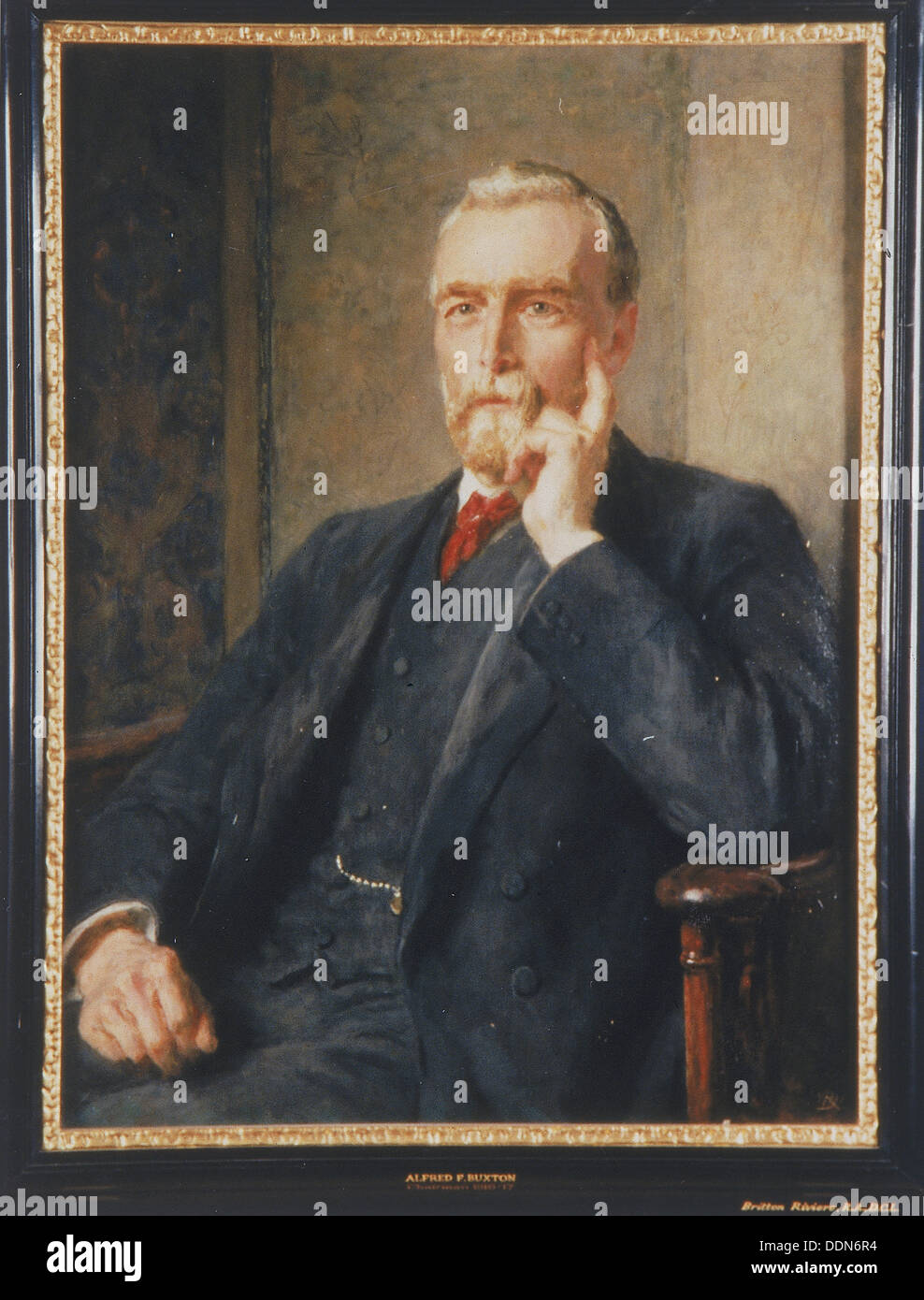 'Alfred Fowell Buxton', 1917. Creator: Briton Riviere Stock Photo - Alamy