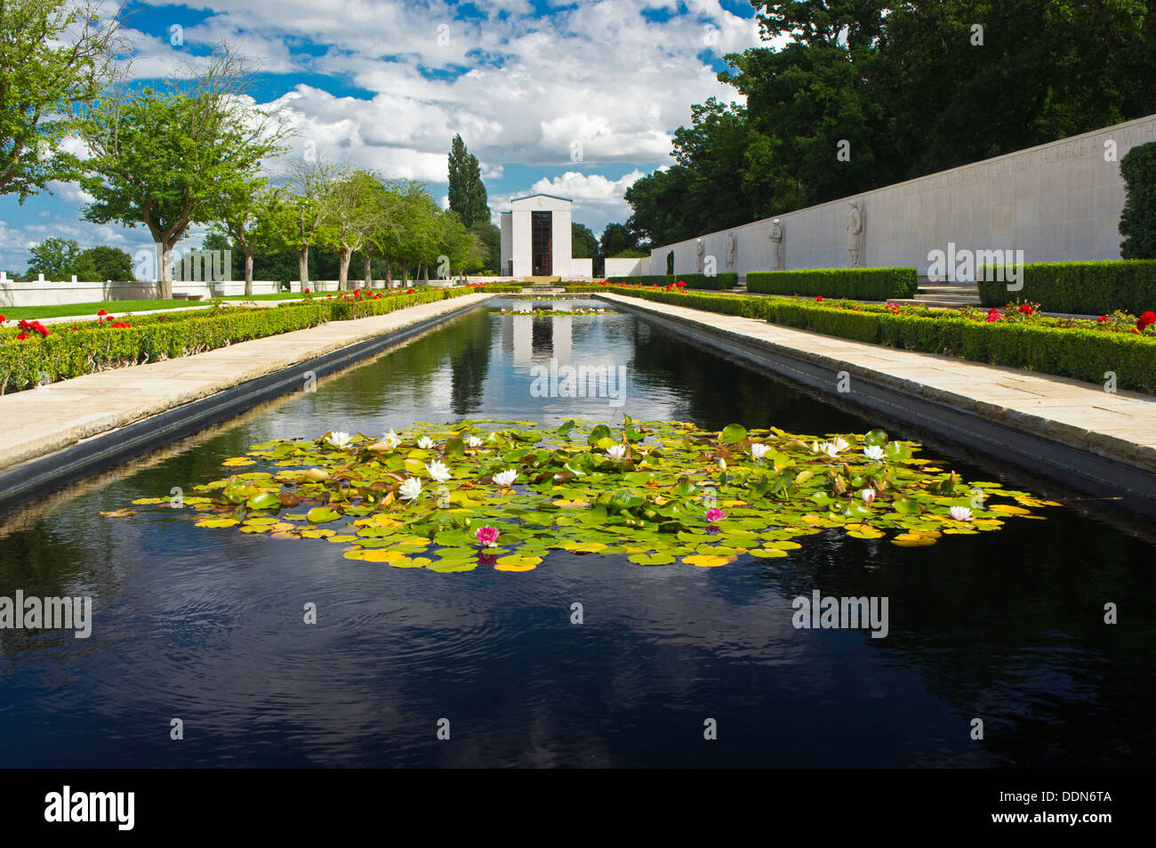 Cambridge American Cemetery England Uk Stock Photo - Alamy