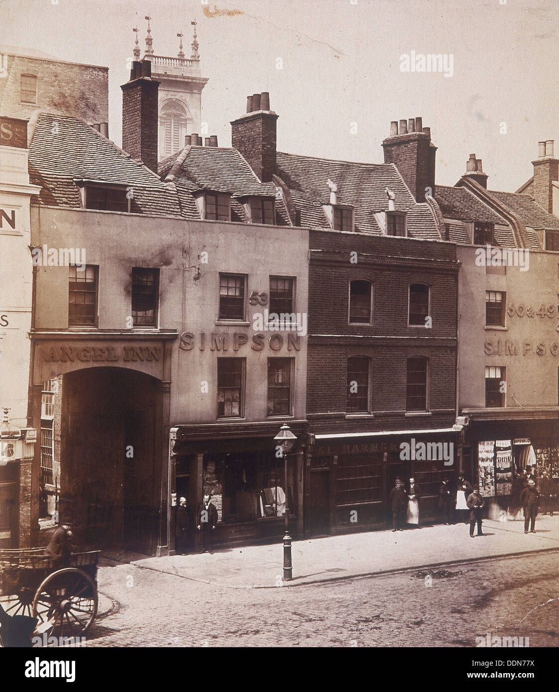 London 19th century angel hi-res stock photography and images - Alamy