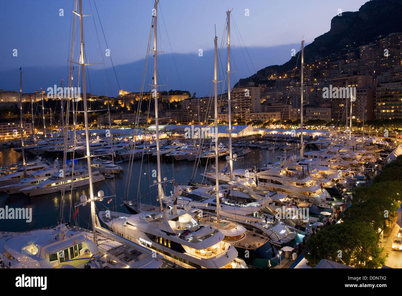 Port Hercules in Monaco Stock Photo - Alamy