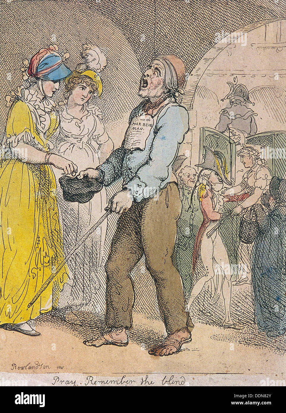 Poor blind man hi-res stock photography and images - Alamy