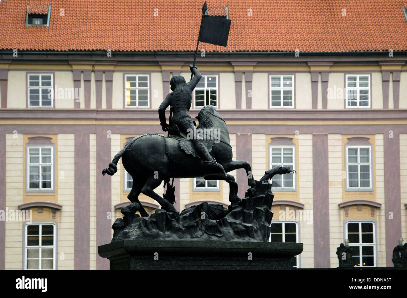 Saint george statue in cathedral hi-res stock photography and images ...