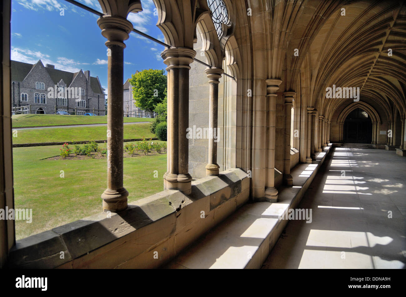 Lancing college chapel west sussex Stock Photo - Alamy