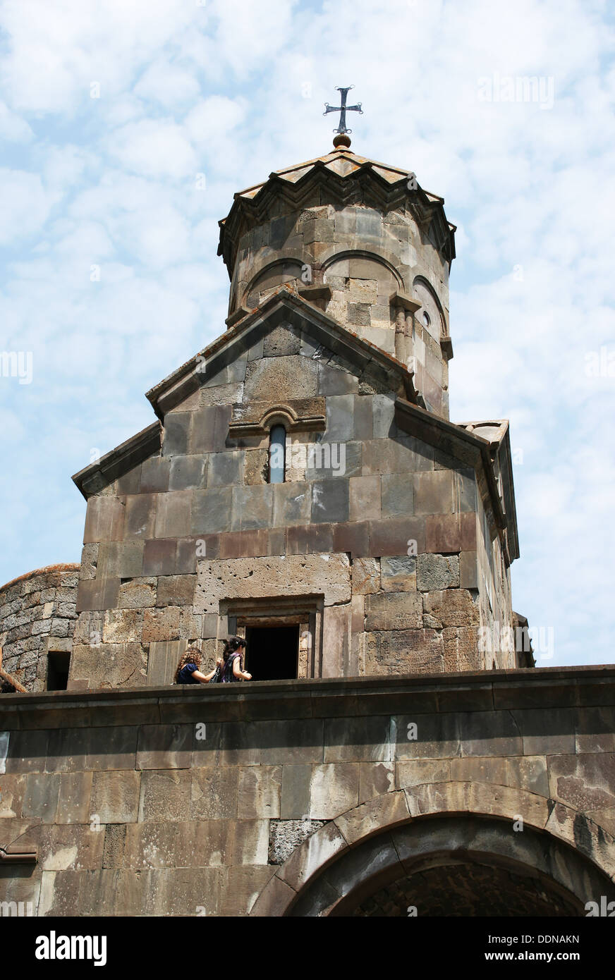 Tatev monastery in Armenia, the 9th century architecture Stock Photo ...