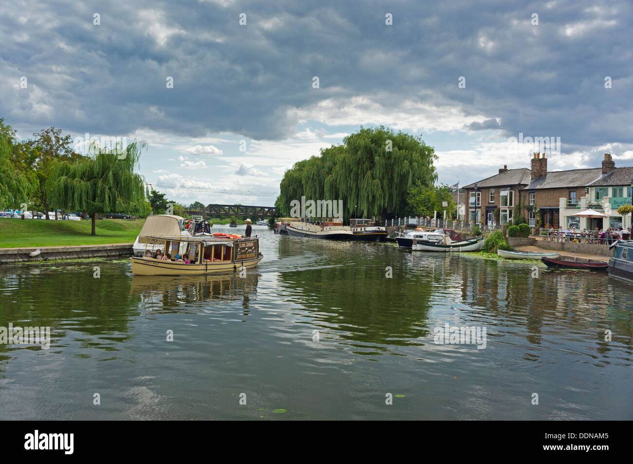 Ely England Uk River Cam Stock Photo - Alamy