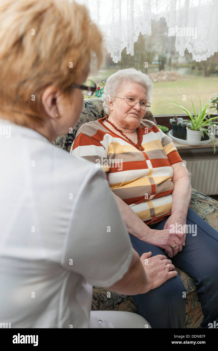 Female geriatric hi-res stock photography and images - Alamy