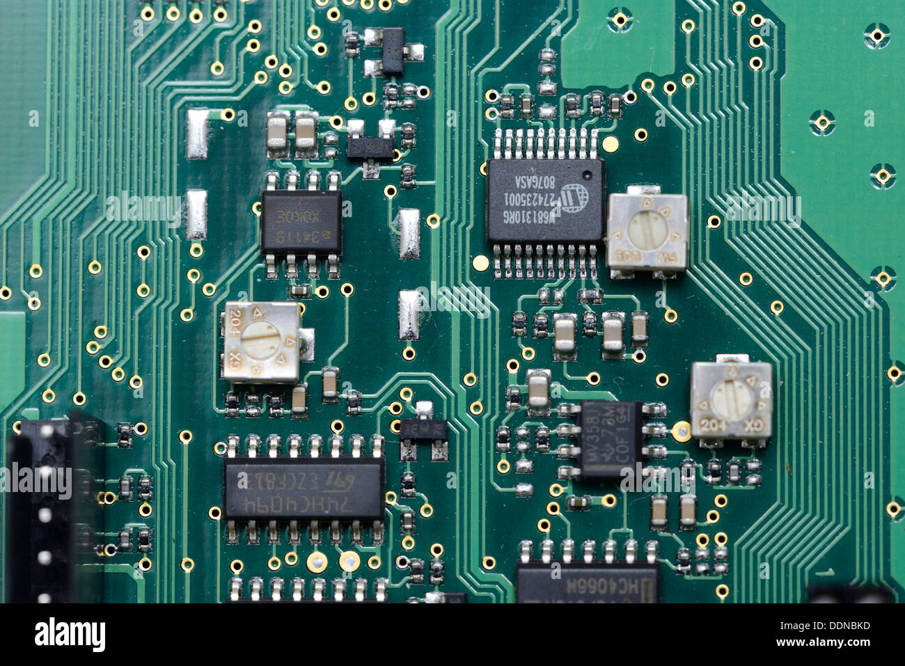 Technical circuit, Bavaria, Germany, Europe Stock Photo - Alamy