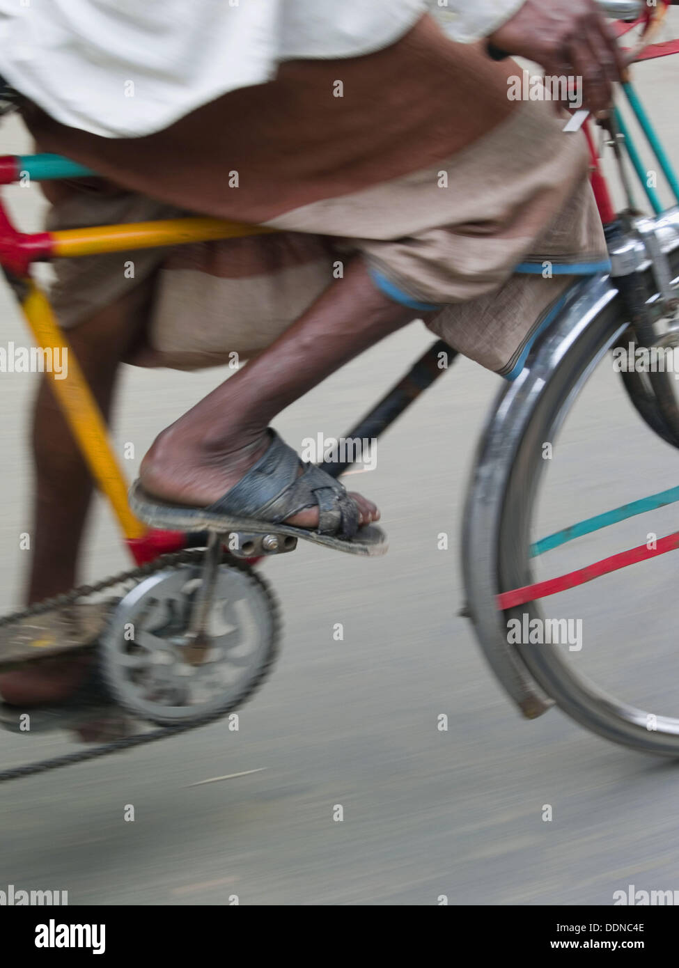 Feet pedalling hi-res stock photography and images - Alamy