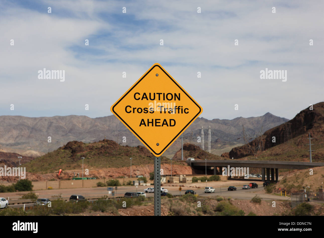 Cross road sign hi-res stock photography and images - Alamy