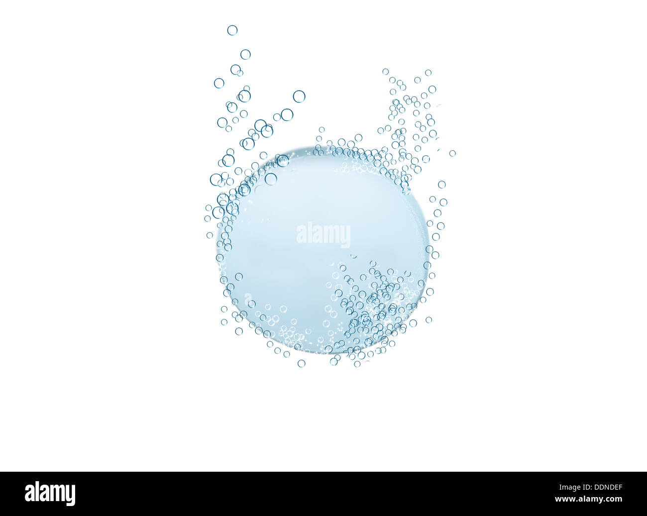 Tablet in water Stock Photo - Alamy