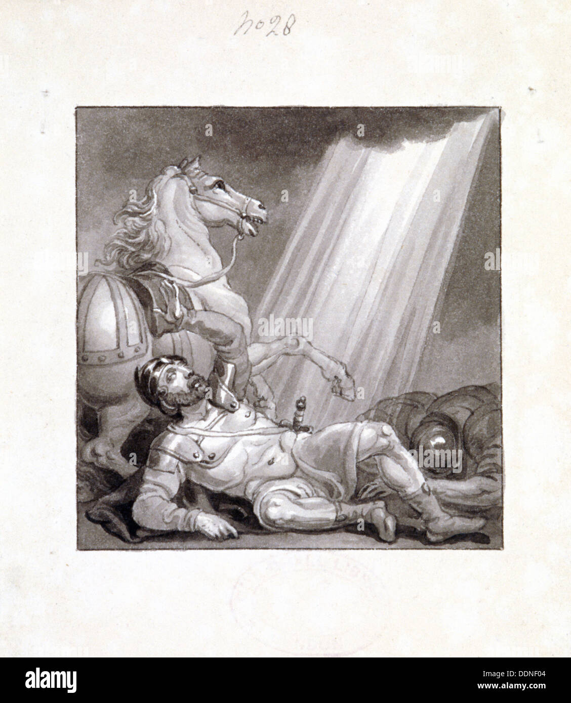 'The Conversion of Saul', c1810-c1844. Artist: Henry Corbould Stock ...