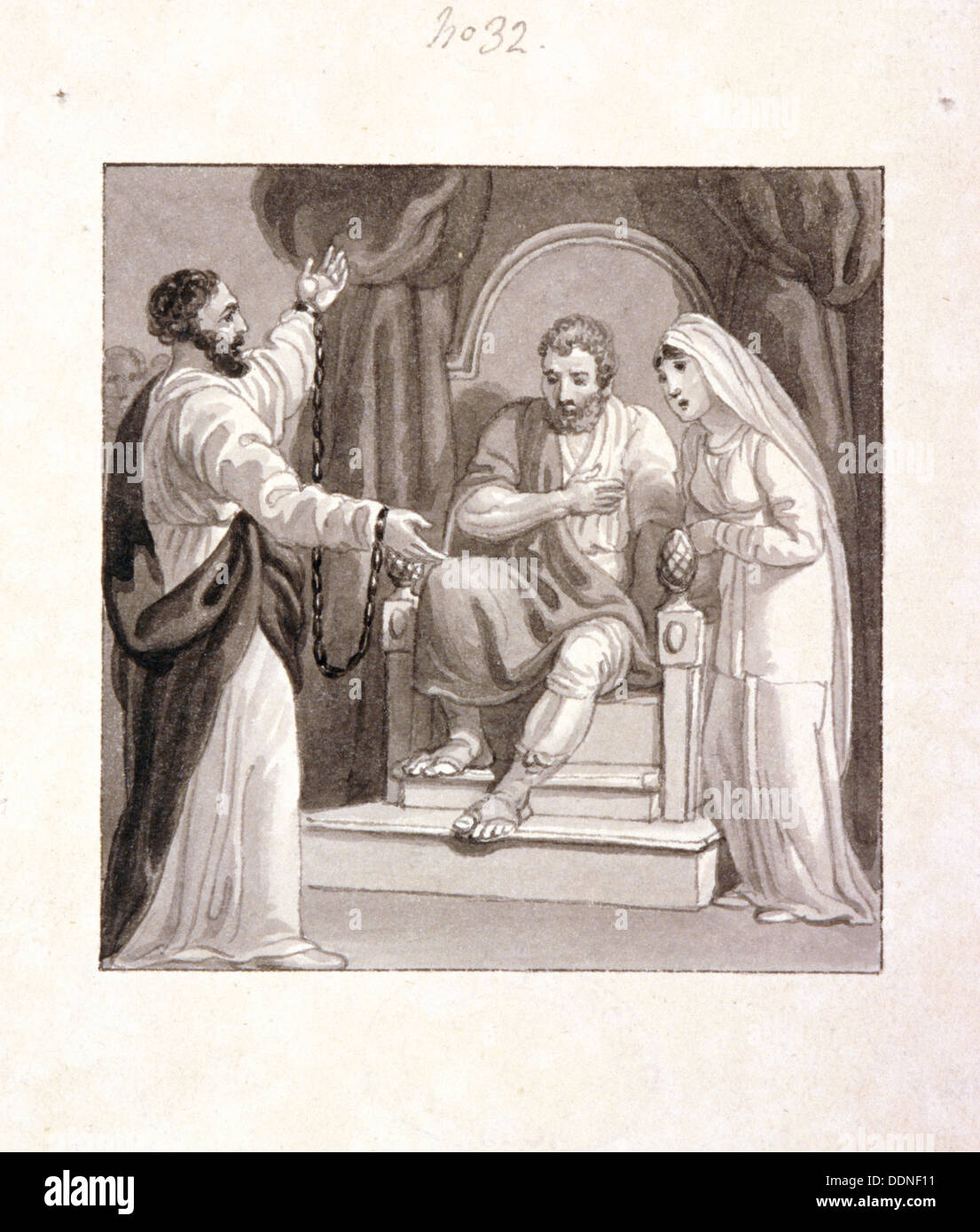 'St Paul before the Governor of Caesarea, Felix, and his Wife, Drusilla ...