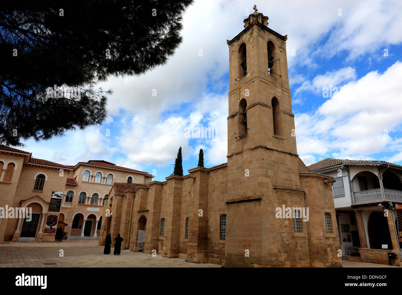Cyprus, Nicosia, Lefkosia, the tower of St. John's Cathedral, St. John ...