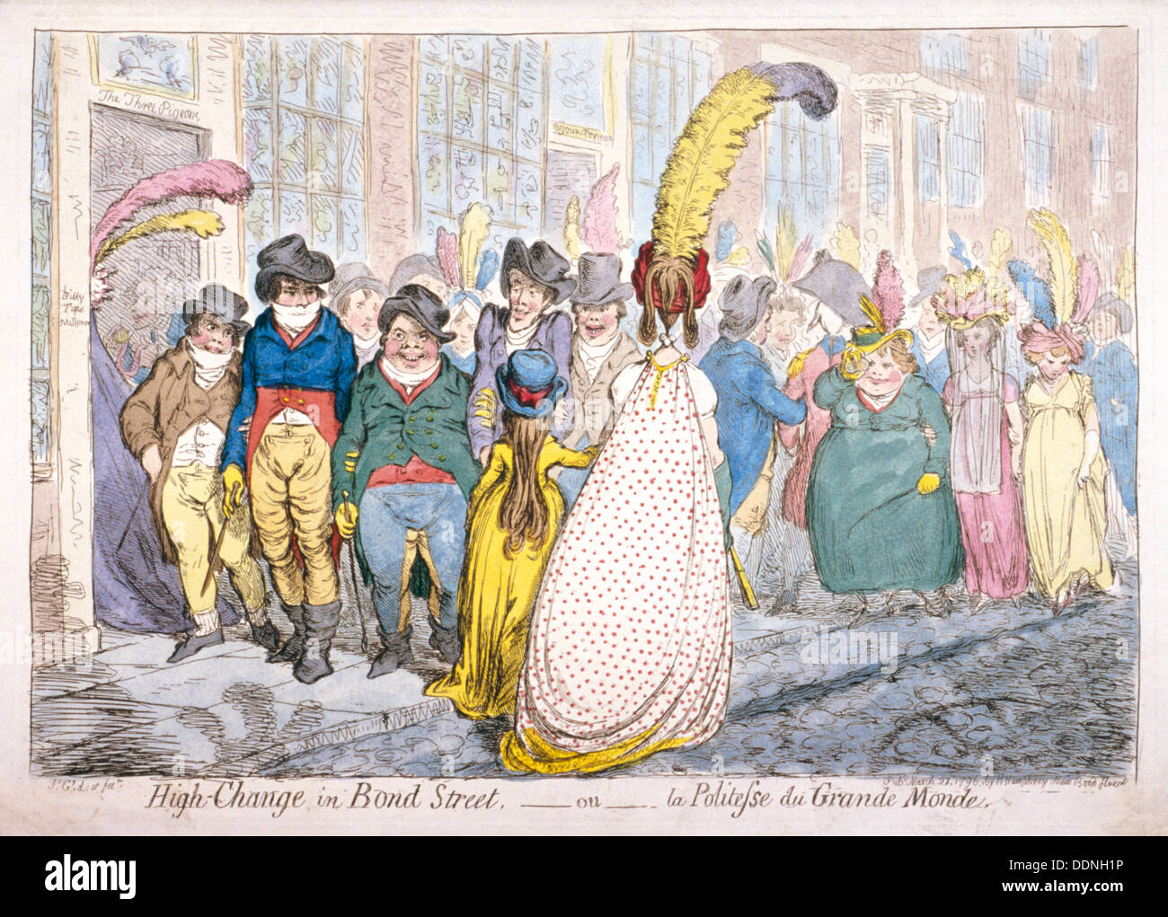 Bond street london 18th century hi-res stock photography and images - Alamy