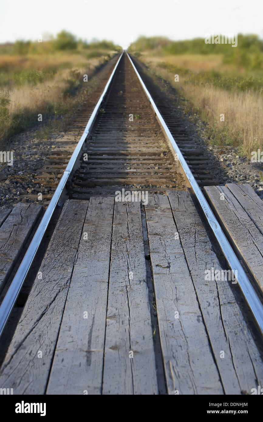 Continuous rail railway hi-res stock photography and images - Alamy