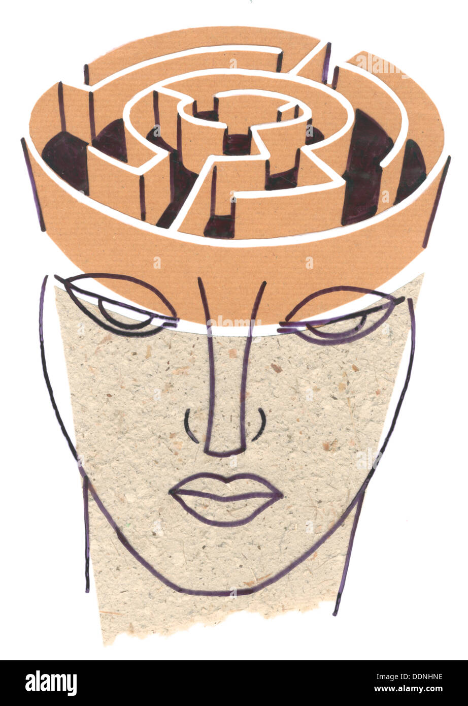 Inside the maze hi-res stock photography and images - Alamy