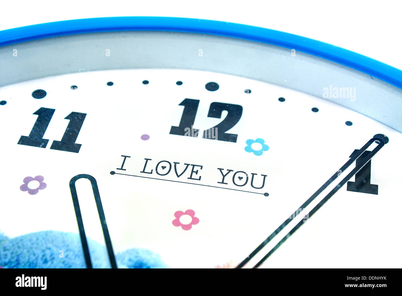 I Love You Clock