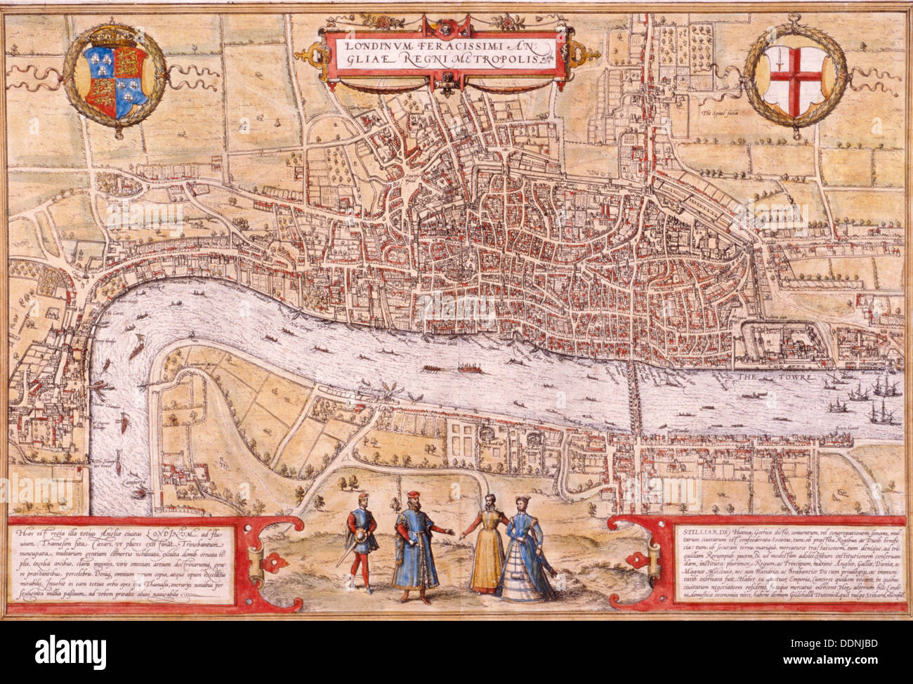 Southwark map hi-res stock photography and images - Alamy