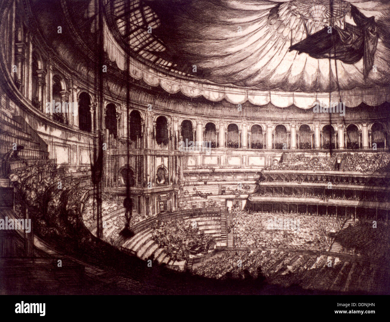 Royal albert hall london interior hi-res stock photography and images ...