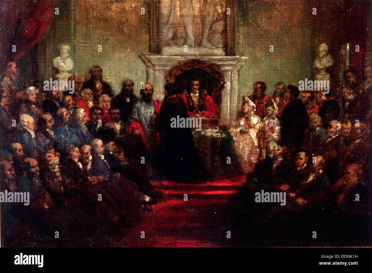 'Presentation of the Freedom of the City to General Garibaldi, April 20 ...