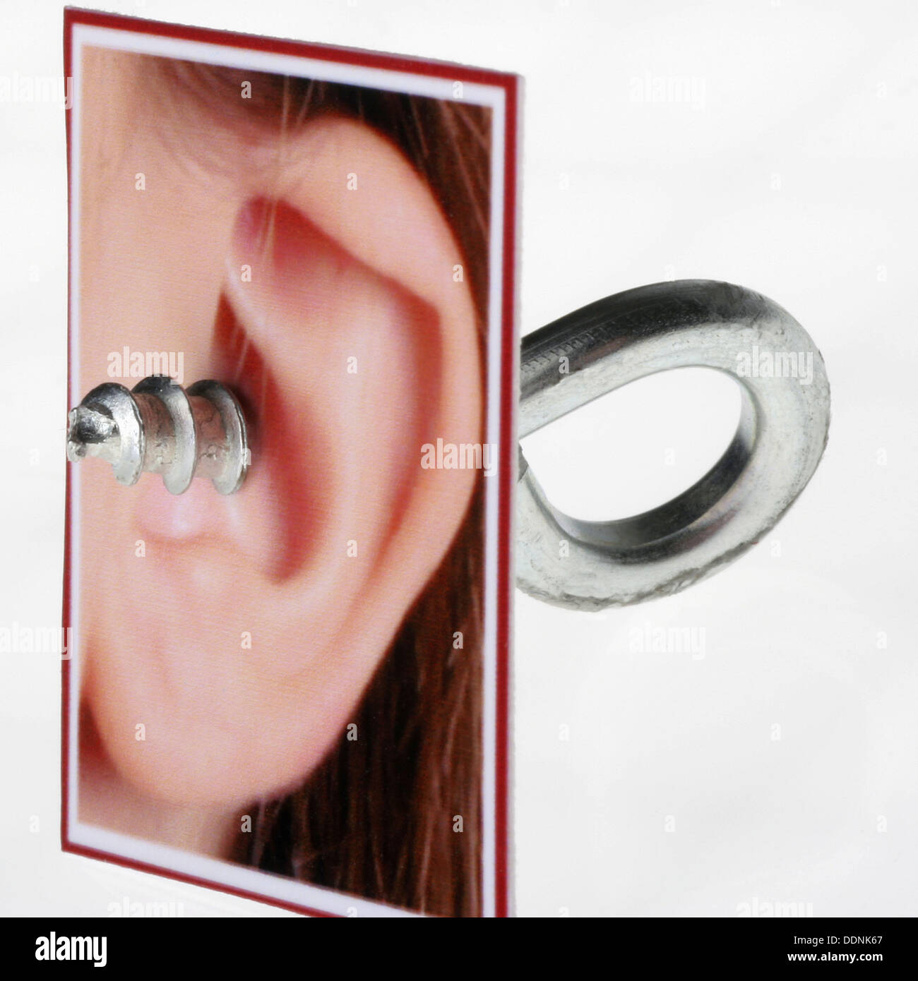 Perforation ear hi-res stock photography and images - Alamy