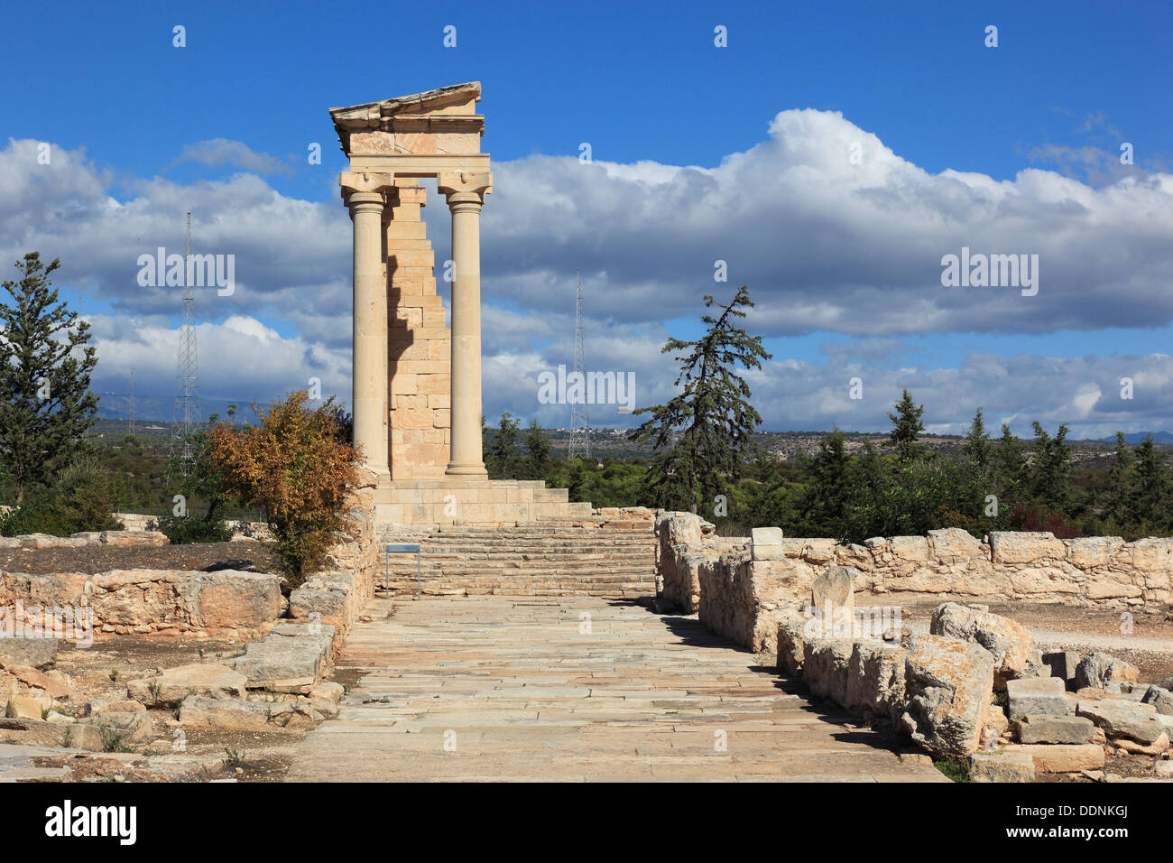 Cyprus, Kourion, Assyrian Ku-ri-i, ancient Greek, Latin curium Hylates ...