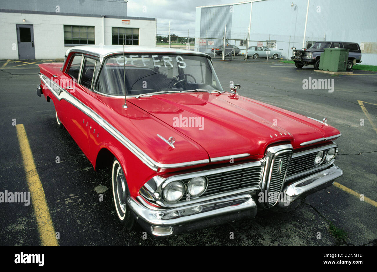 Red edsel hi-res stock photography and images - Alamy