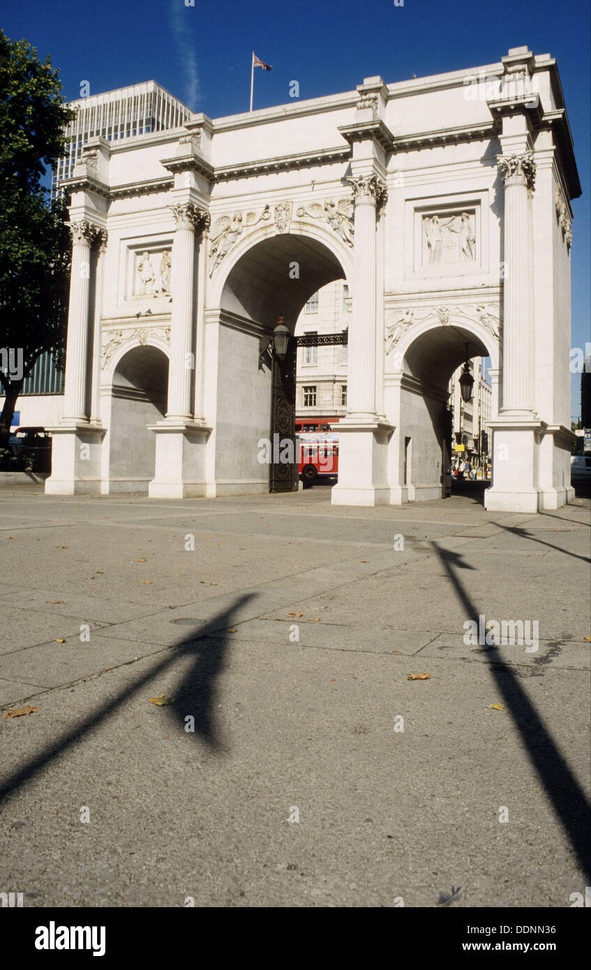 Marble Arch (architect John Nash). London. England Stock Photo - Alamy