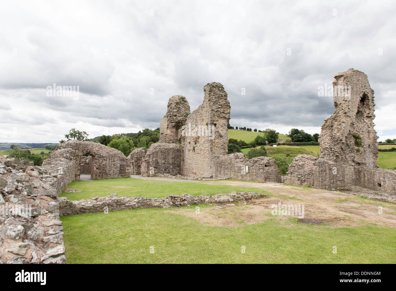 Powys castle wales hi-res stock photography and images - Alamy