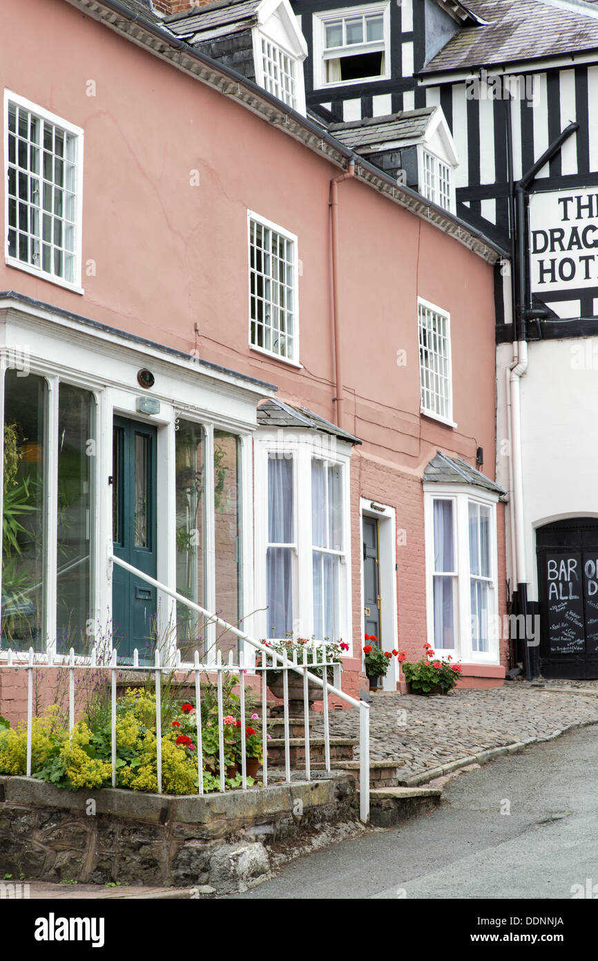 Montgomery town centre, Powys, Wales, UK Stock Photo - Alamy