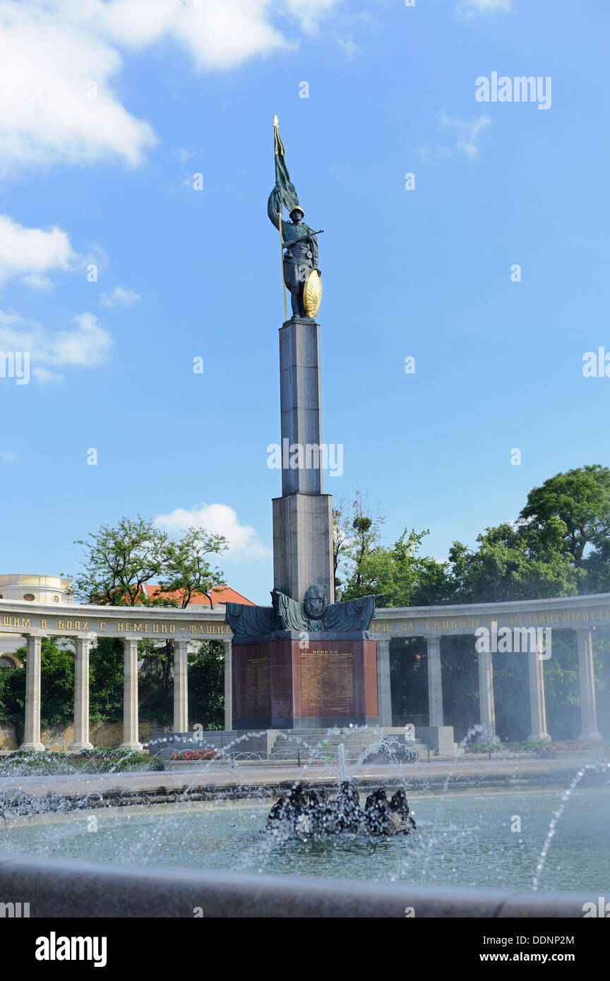 Soviet War Memorial in Vienna, Austria Stock Photo - Alamy