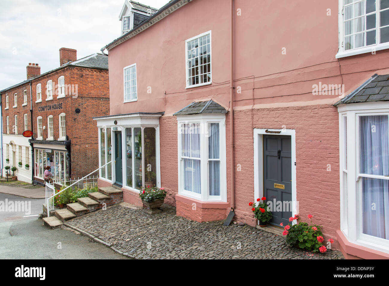 Montgomery town centre, Powys, Wales, UK Stock Photo - Alamy