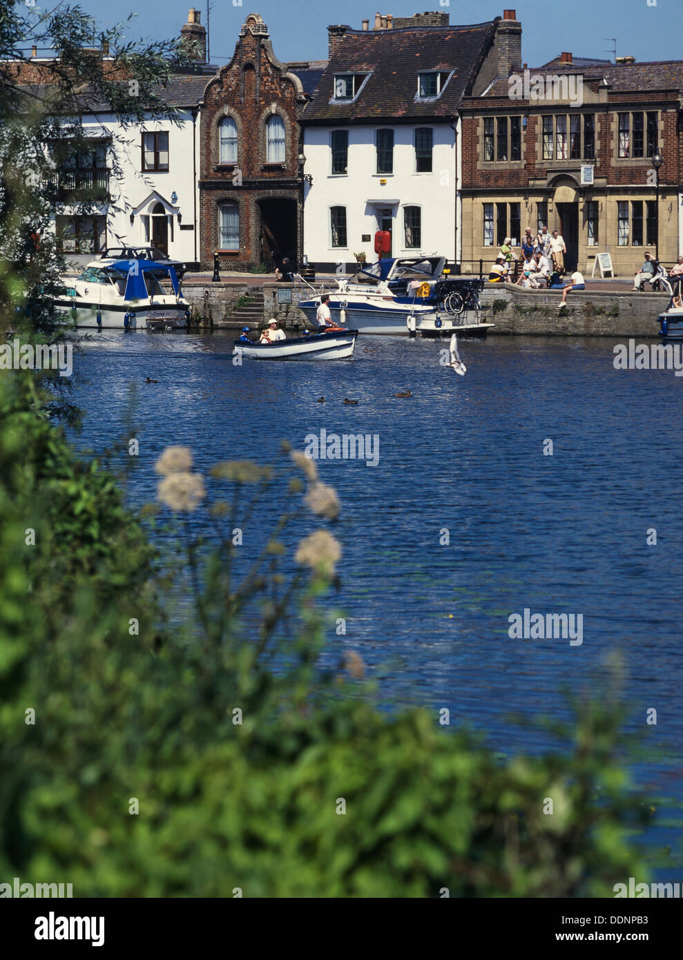 The Quay at St Ives, Huntingdonshire, Cambridgeshire Stock Photo - Alamy