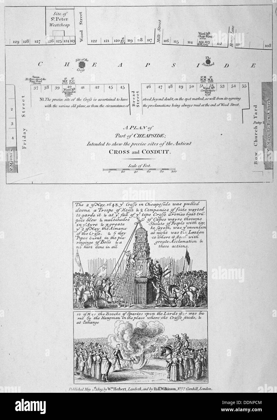 London street map 19th century hi-res stock photography and images - Alamy