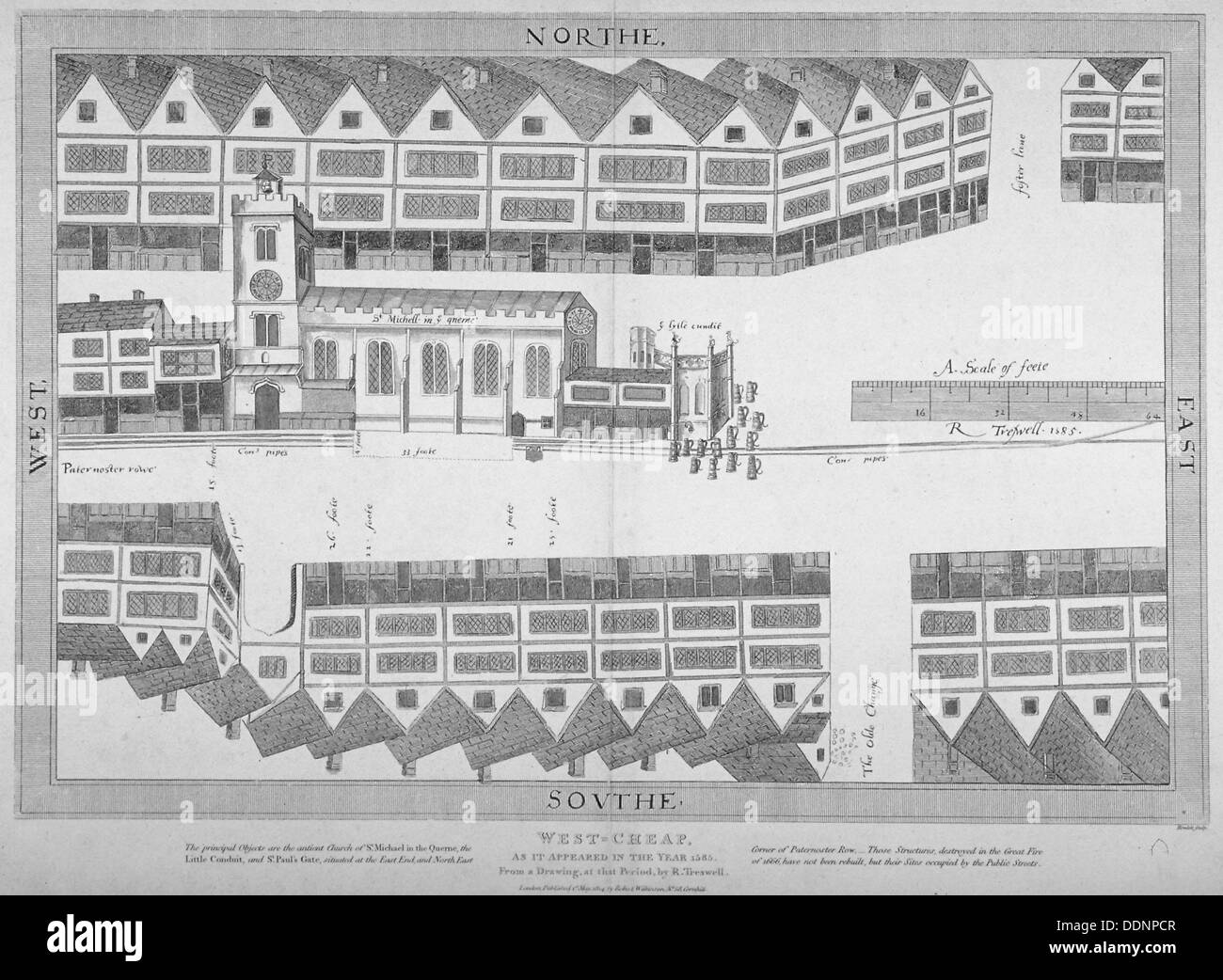 London street map 19th century hi-res stock photography and images - Alamy