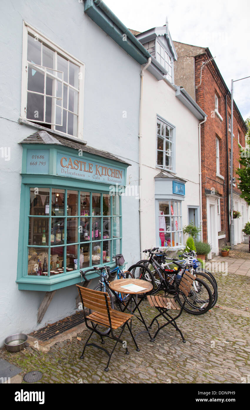 Montgomery town centre, Powys, Wales, UK Stock Photo - Alamy