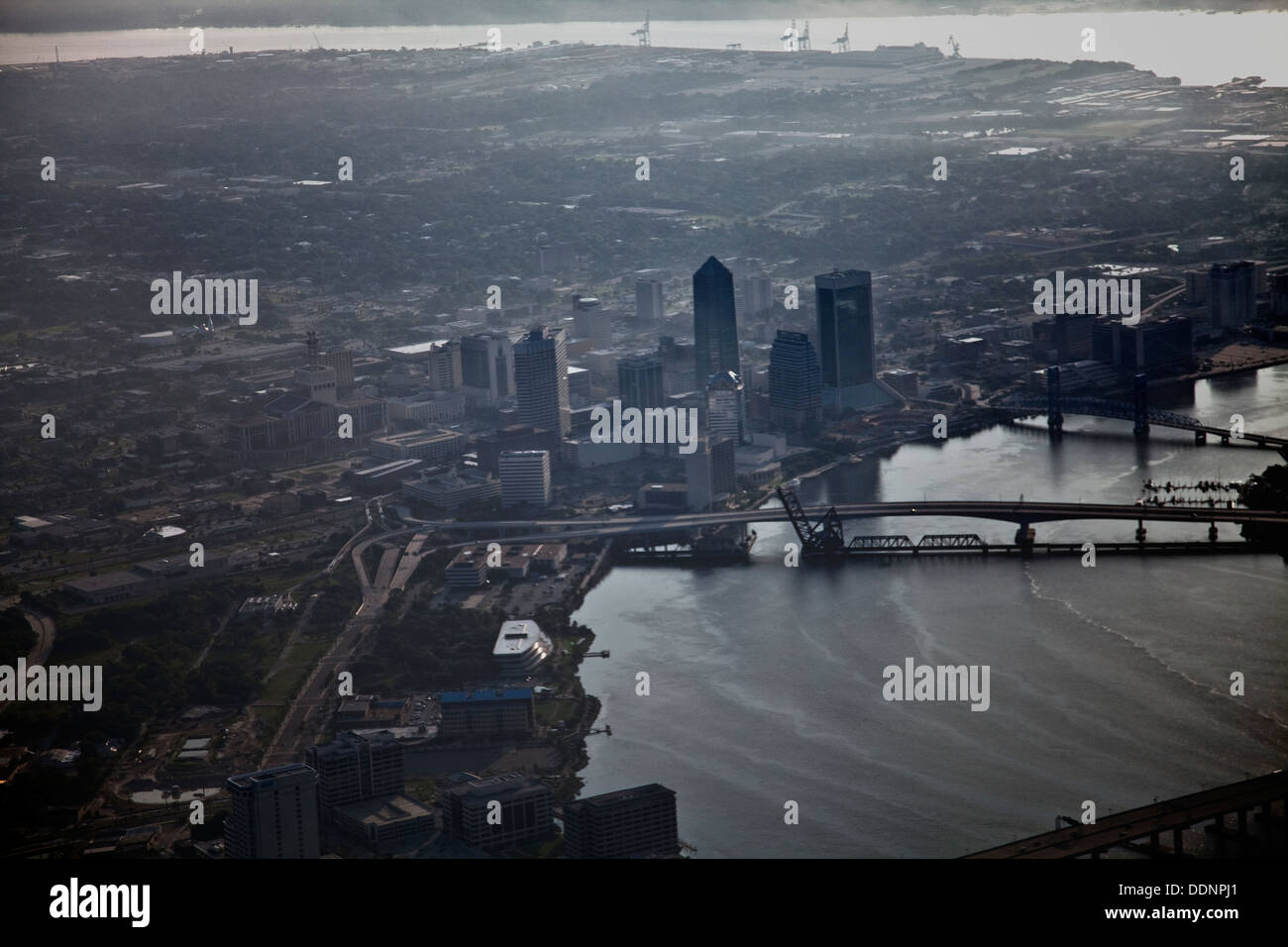 Aerial jacksonville hi-res stock photography and images - Alamy
