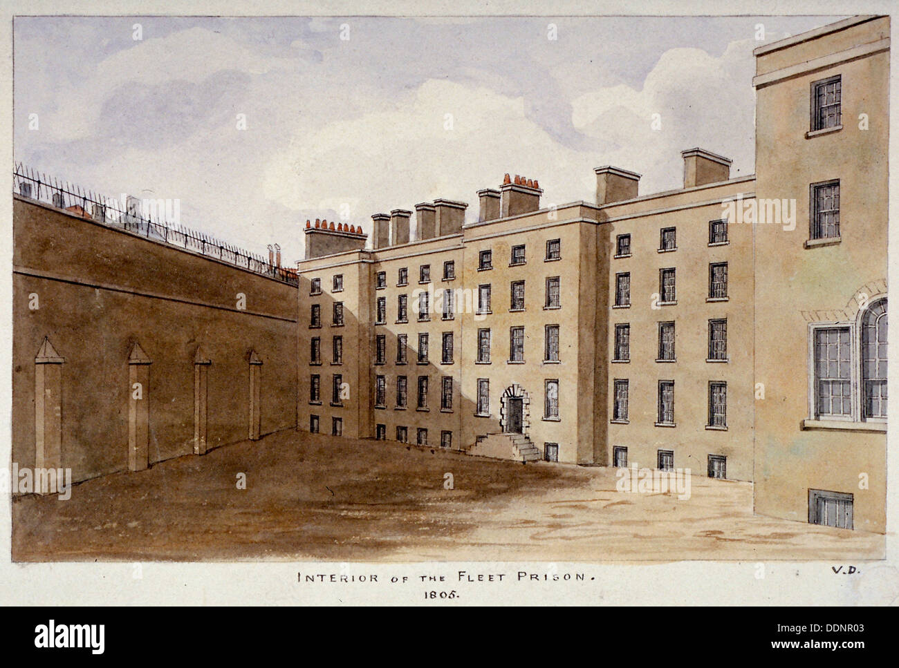 Fleet prison courtyard hi-res stock photography and images - Alamy